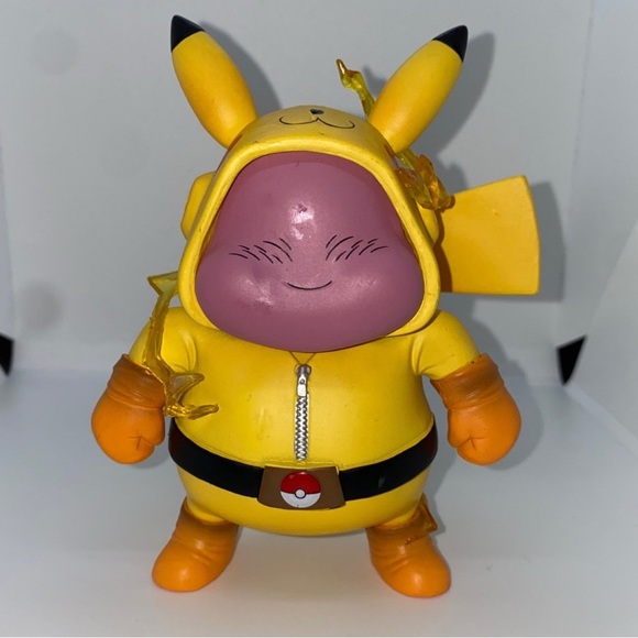 Pokemon | Accessories | Yellow Pikachu Figure Majin Buu Dragon Ball ...